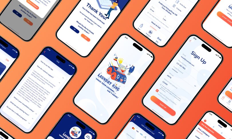 Laundry King - End-to-end app ecosystem for business expansion | Altamira