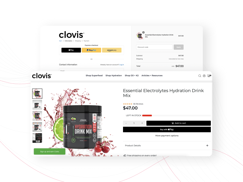 Clovis - Native mobile app development for eCommerce | Altamira